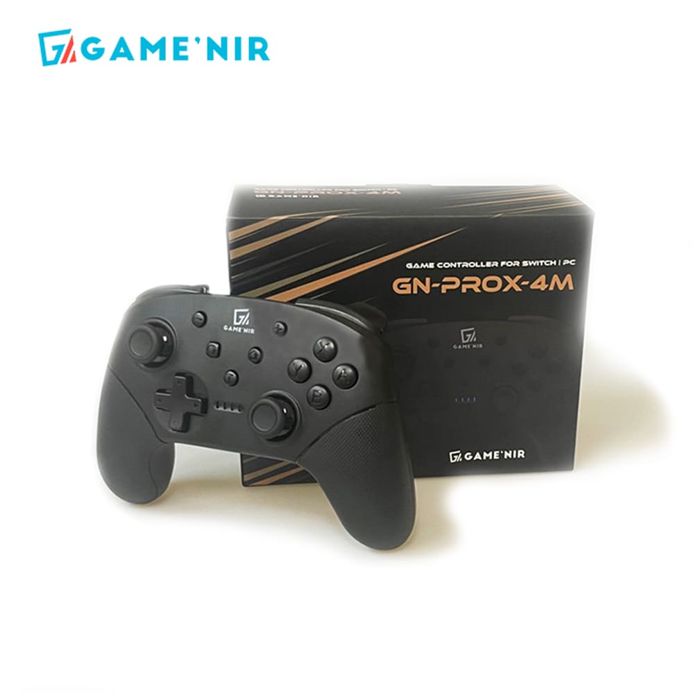 SWITCH手把 | STEAM手把 | 六代無線遊戲手把 ProX-4M 經典黑 | GAME'NIR 電玩酒吧