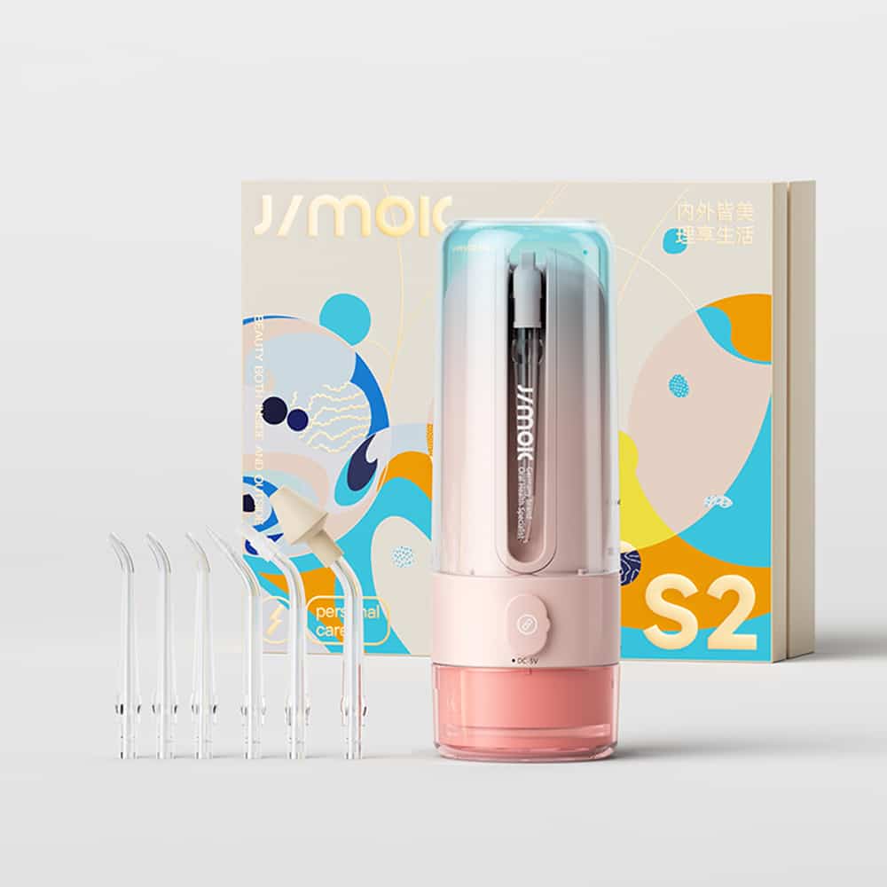 JIMOK S2 便攜沖牙器-霓彩粉