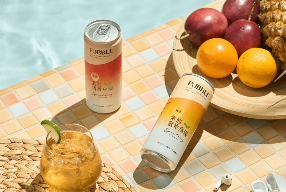 PUBBLE氣泡飲│台灣純天然氣泡茶
