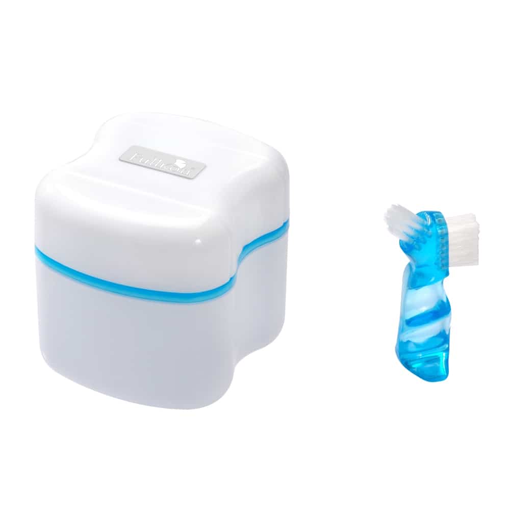 【Fullicon護立康】假牙清潔盒(附清潔刷) (PC002)