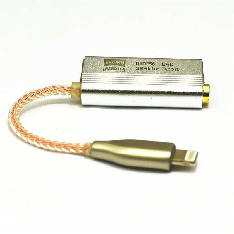 ESS ES9118 Lightning 轉 3.5mm 便攜隨身DAC