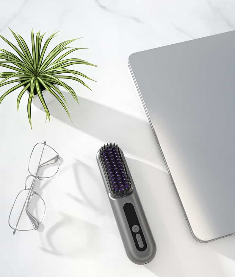 【cjhouse x Solac】負離子無線直髮梳 SSL-618K