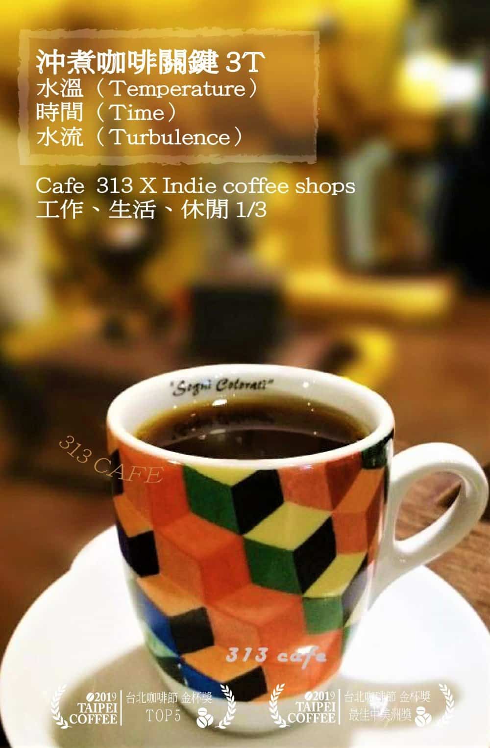 313 CAFE (2019金杯獎雙料得獎)