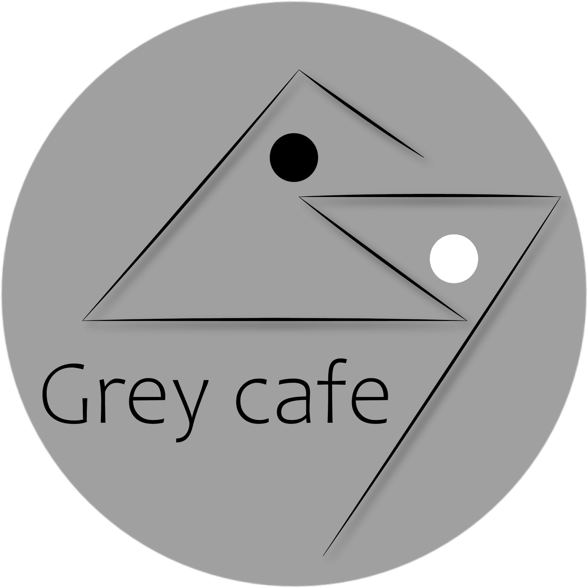 Grey cafe