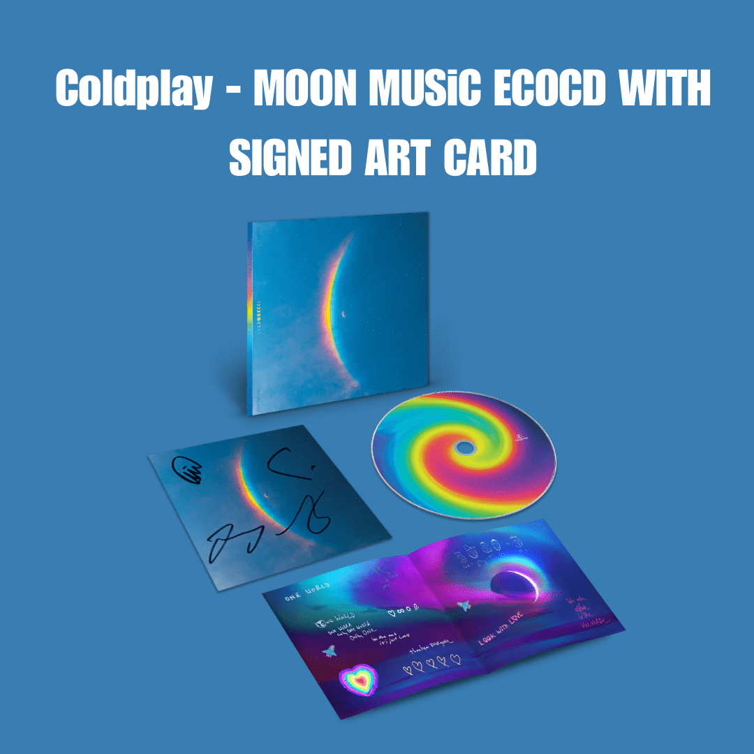 Coldplay-MOON MUSiC ECOCD WITH CD+簽名卡